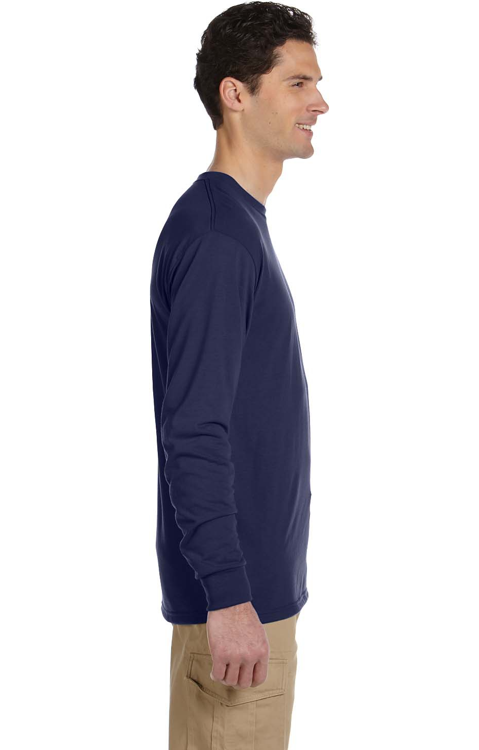 Jerzees 21ml Black Adult 5 3 Oz Dri Power® Sport Long Sleeve T Shirt