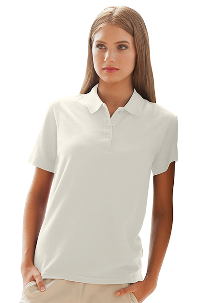 Vantage 2101 J1 Women's Soft Blend Double Tuck Pique Polo | Jiffy Shirts