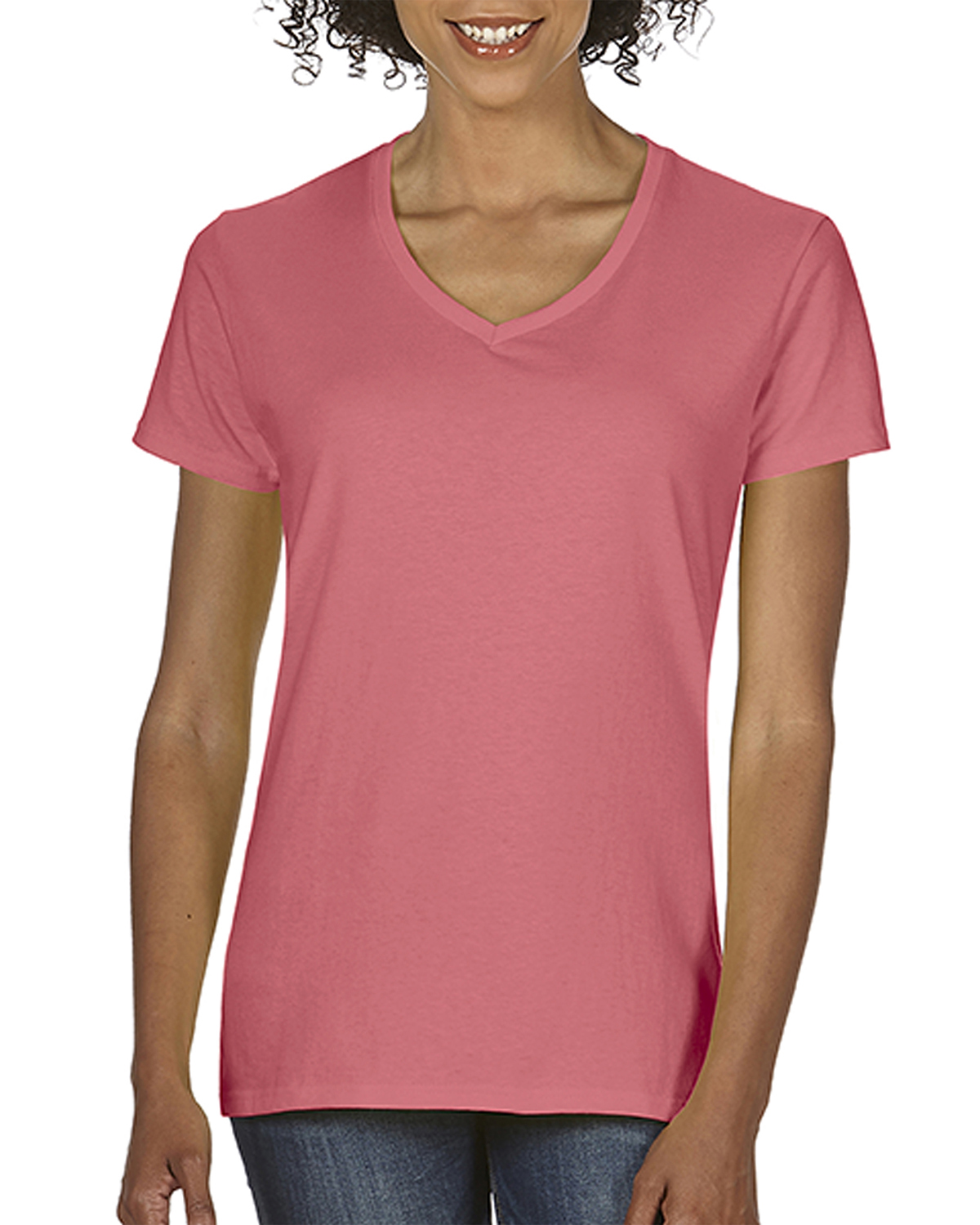 Comfort Colors C3199 Ladies' Midweight Rs V Neck T Shirt | Jiffy Shirts
